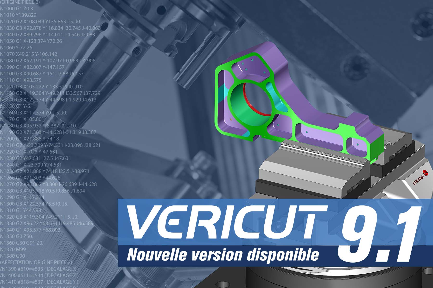 L’intelligence artificielle au service de l’usinage avec VERICUT 9.1